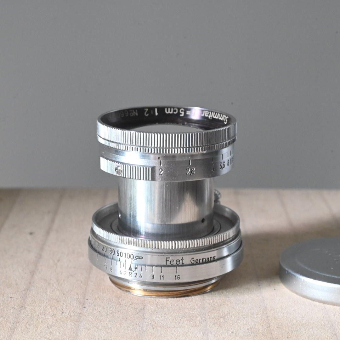 Leica letiz summitar 50mm f2 coated 10-blade aperture, 攝影器材, 攝影配件, 其他攝影 ...