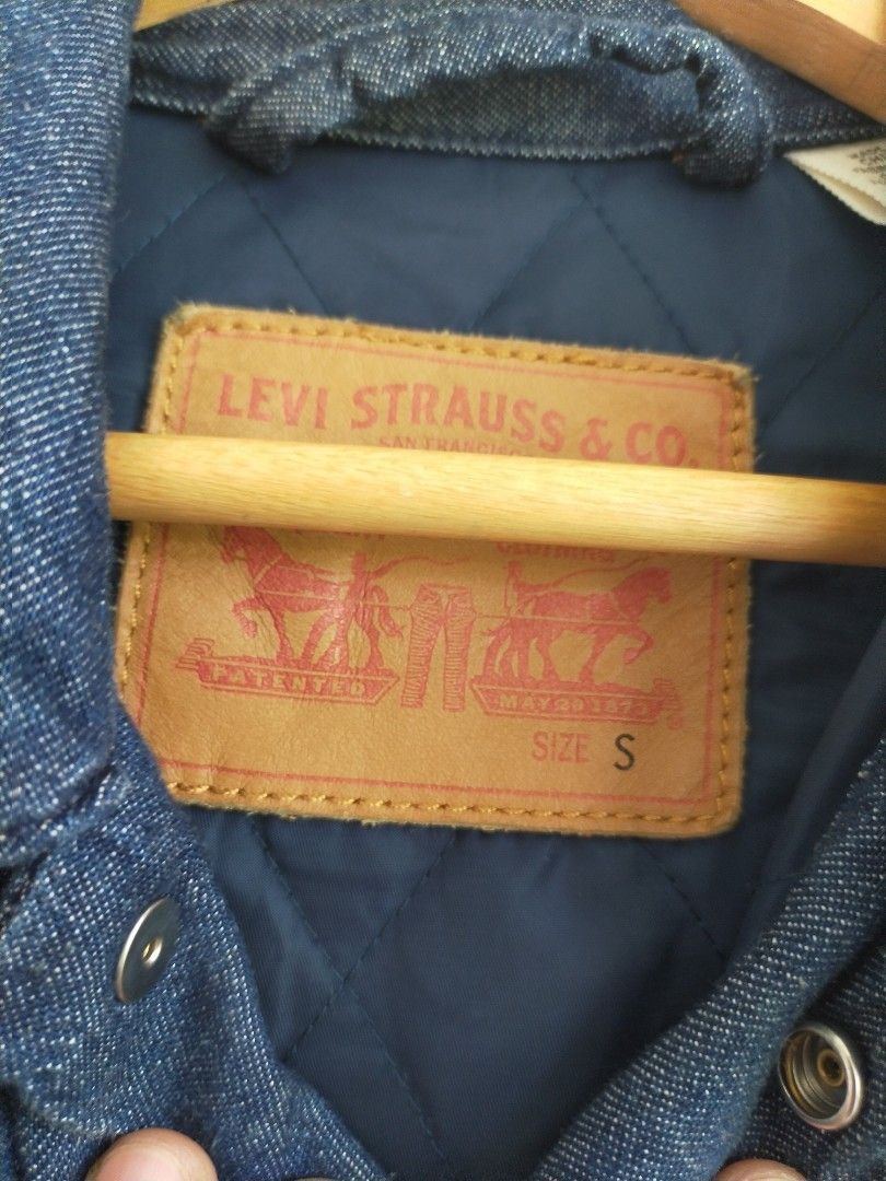 Levi's Denim Diamond stich, Men's Fashion, Coats, Jackets and Outerwear ...