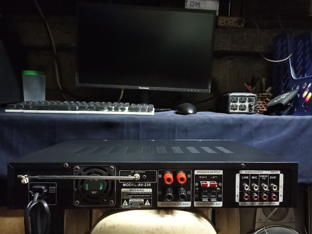 Lexing av 230 mixing amplifier 300 watts + 300 watts, Audio, Soundbars, Speakers & Amplifiers on ...