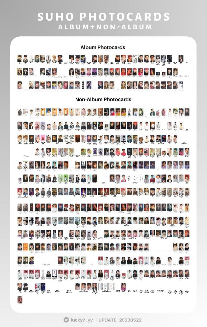 exo photocards template