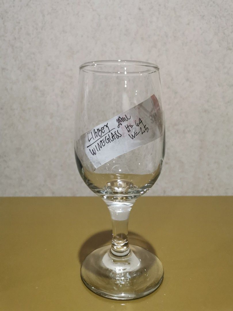 Libbey Wine Glass 240ml, Furniture & Home Living, Kitchenware & Tableware, Dinnerware & Cutlery ...