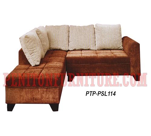 Light Brown Fabric Sofa For Home And Office Furniture On Carousell