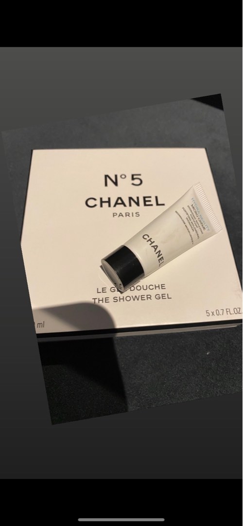 Limited edition CHANEL travel size shower gel, Beauty & Personal Care ...
