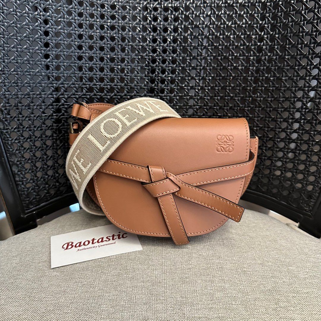 Loewe Gate Bag Mini Tan, Luxury, Bags & Wallets on Carousell