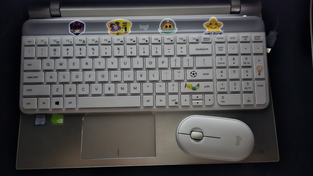 Logitech Wireless Silent Keyboard And Mouse Set Mk Authentic Computers Tech Parts