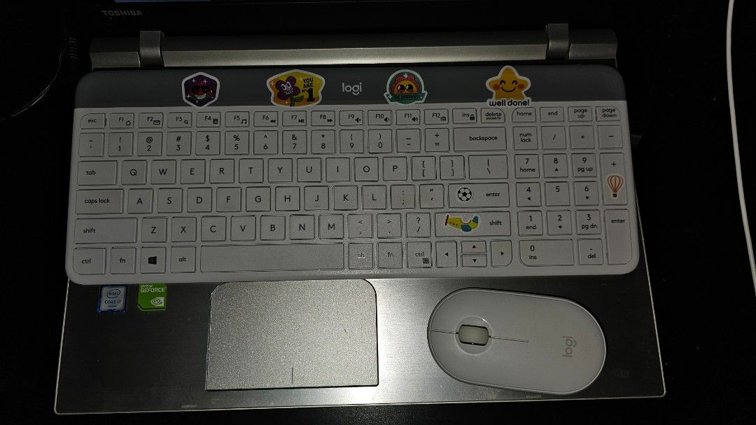 Logitech Wireless Silent Keyboard And Mouse Set Mk Authentic Computers Tech Parts