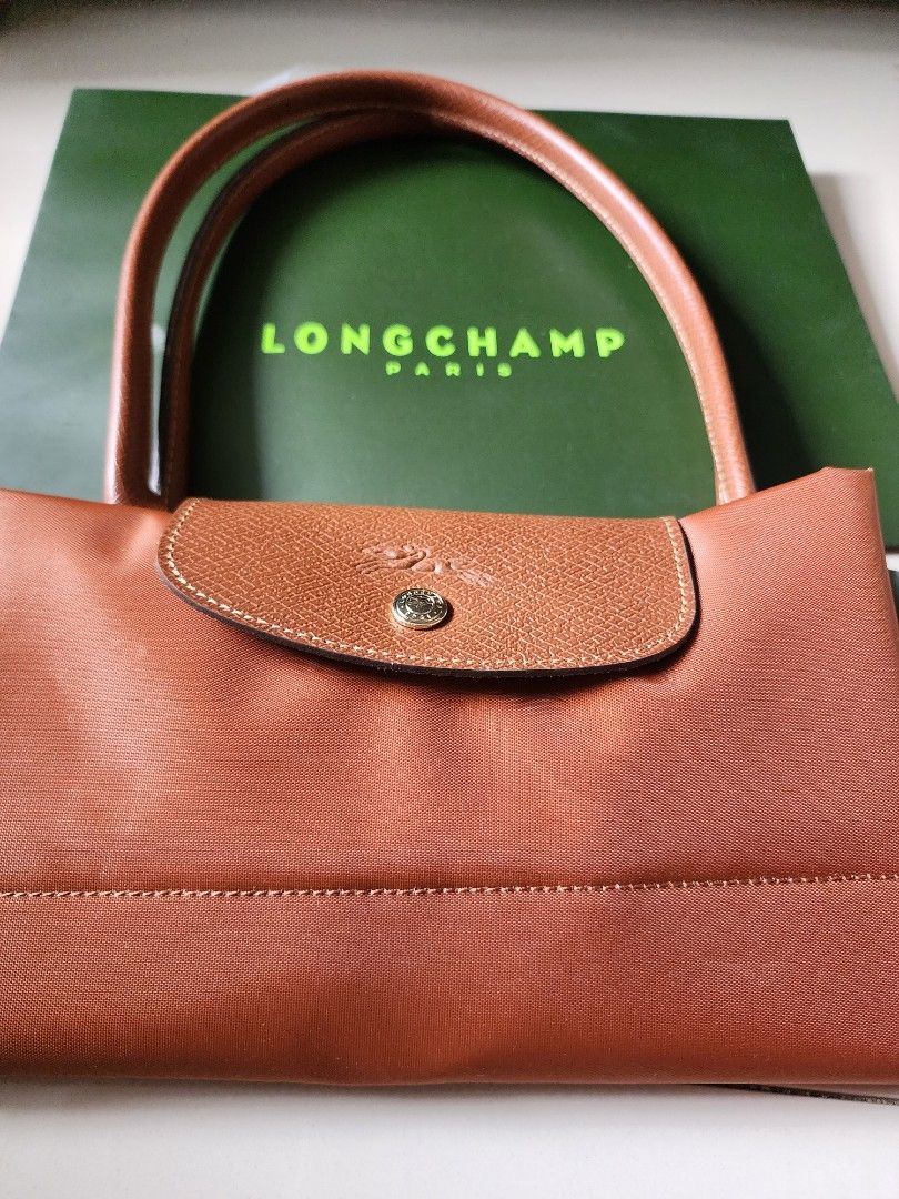 Longchamp Original Long Handle in Congac on Carousell