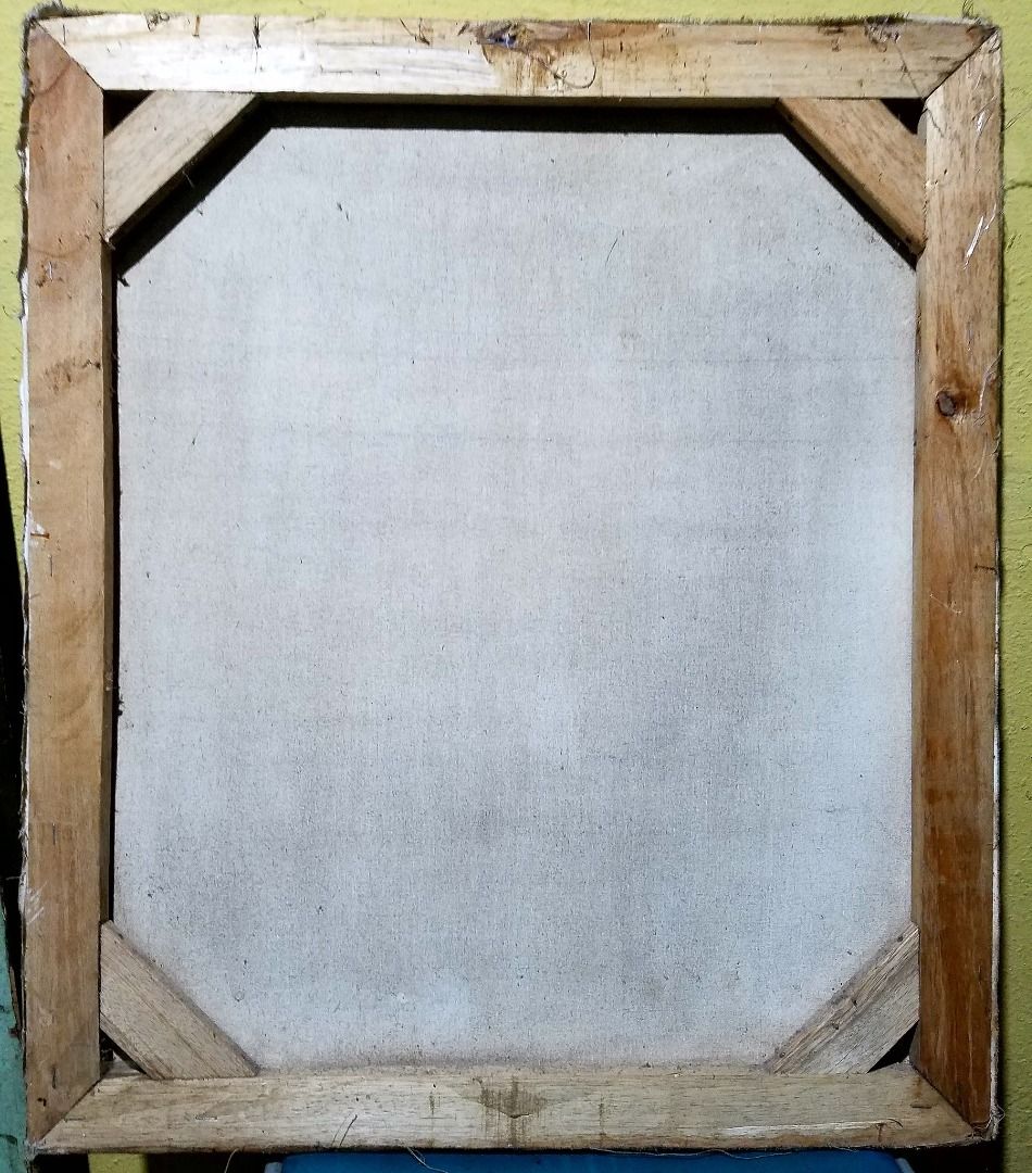 Lukisan Bunga Mawar Pink Karya Dullah 1971, Perabotan Rumah di Carousell