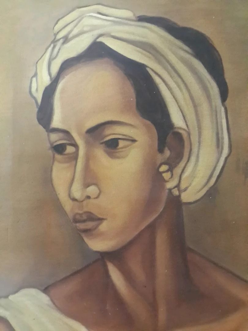 Lukisan Gadis Bali Karya R.Bonnet 1961, Perabotan Rumah di Carousell