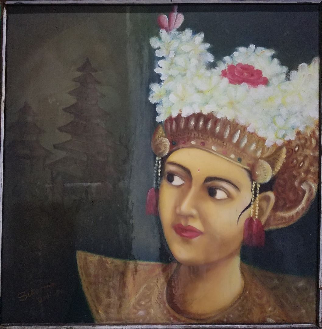 Lukisan Penari Legong Karya Sutarma, Perabotan Rumah di Carousell