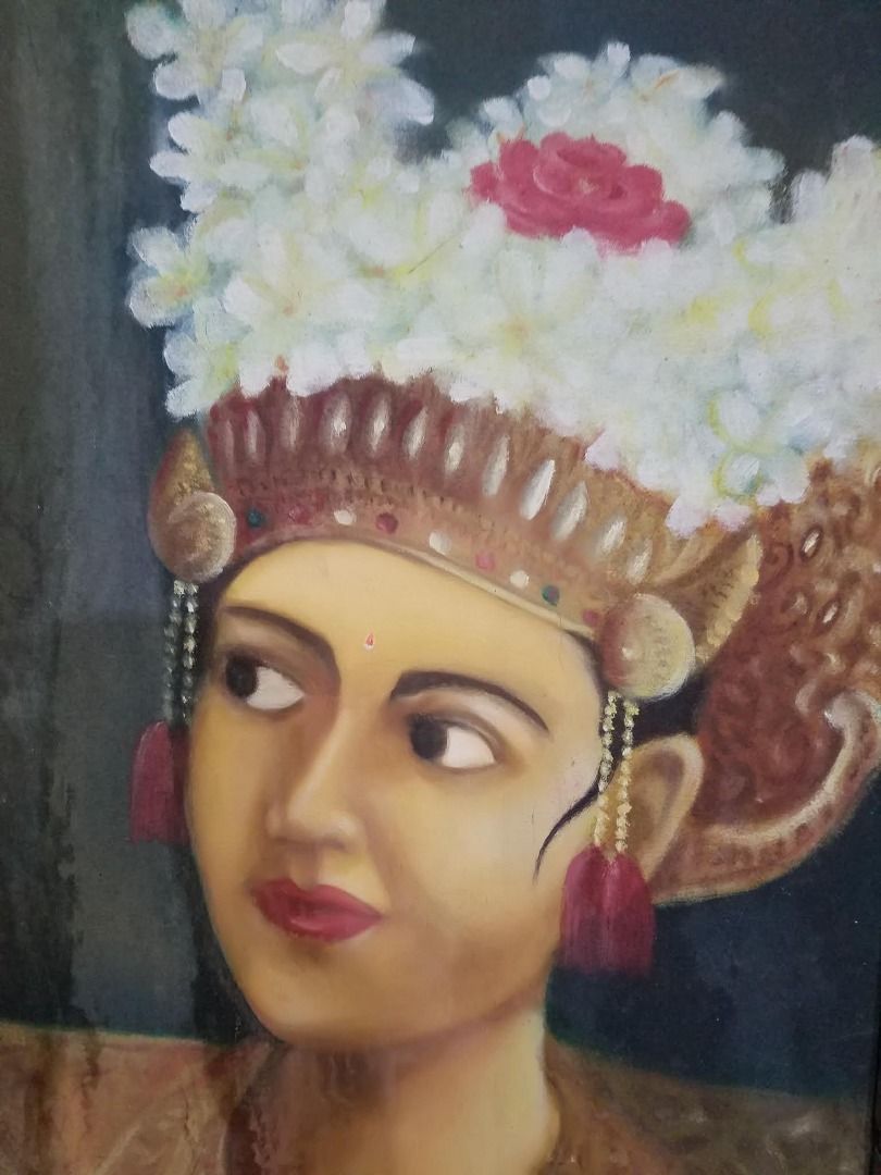 Lukisan Penari Legong Karya Sutarma, Perabotan Rumah di Carousell