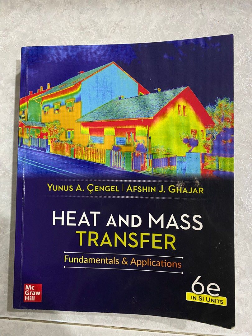 MA3003 Heat Transfer Textbook, Hobbies & Toys, Books & Magazines ...