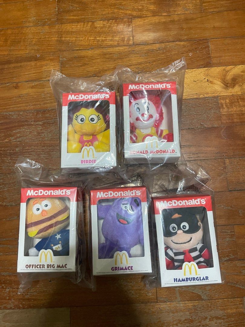 Macdonalds plushie limited edition, Hobbies & Toys, Toys & Games on ...
