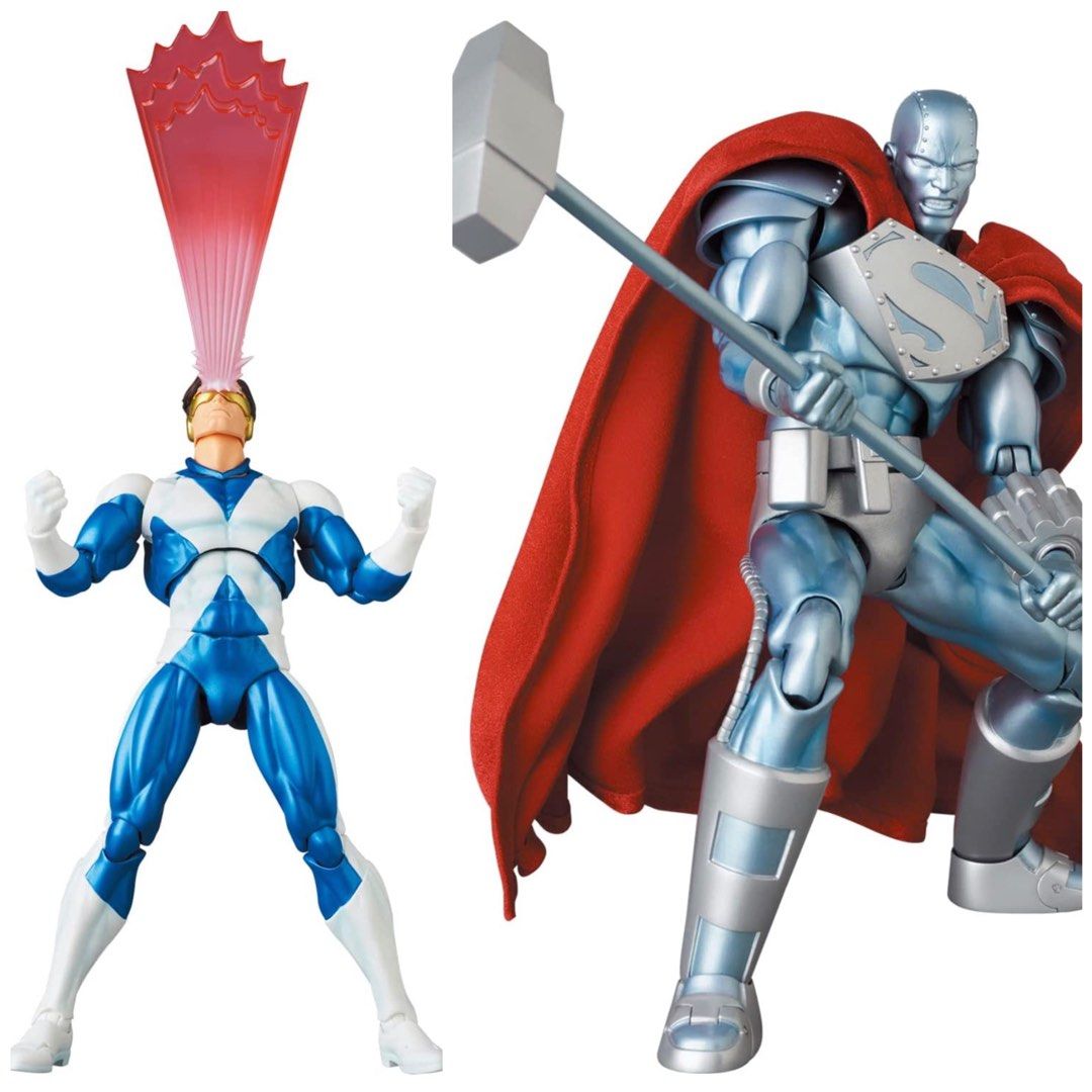 MAFEX Steel Cyclops No.181 STEEL RETURN OF SUPERMAN MAFEX No.173 CYCLOPS Cyclops (Comic Variant ...