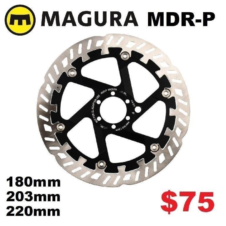 Magura MDR-P 180mm, 203mm, 220mm 6-bolt Disc Brake Rotor ----MT2 MT4 ...