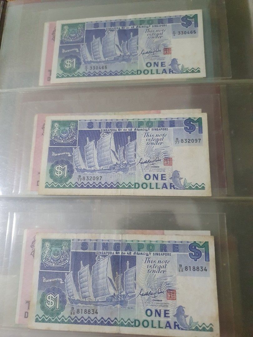 Malaysia old 1 Ringgit notes, Hobbies & Toys, Memorabilia ...