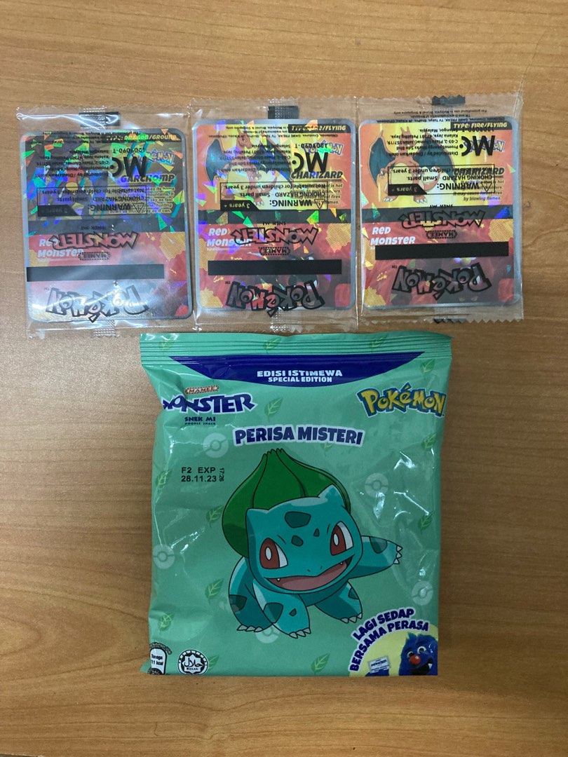 Mamee Pokemon Stickers, Hobbies & Toys, Collectibles & Memorabilia ...