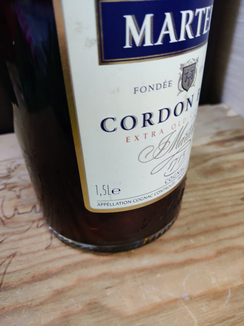 MARTELL cordon Bleu 1.5 LITER, Food & Drinks, Alcoholic Beverages on ...