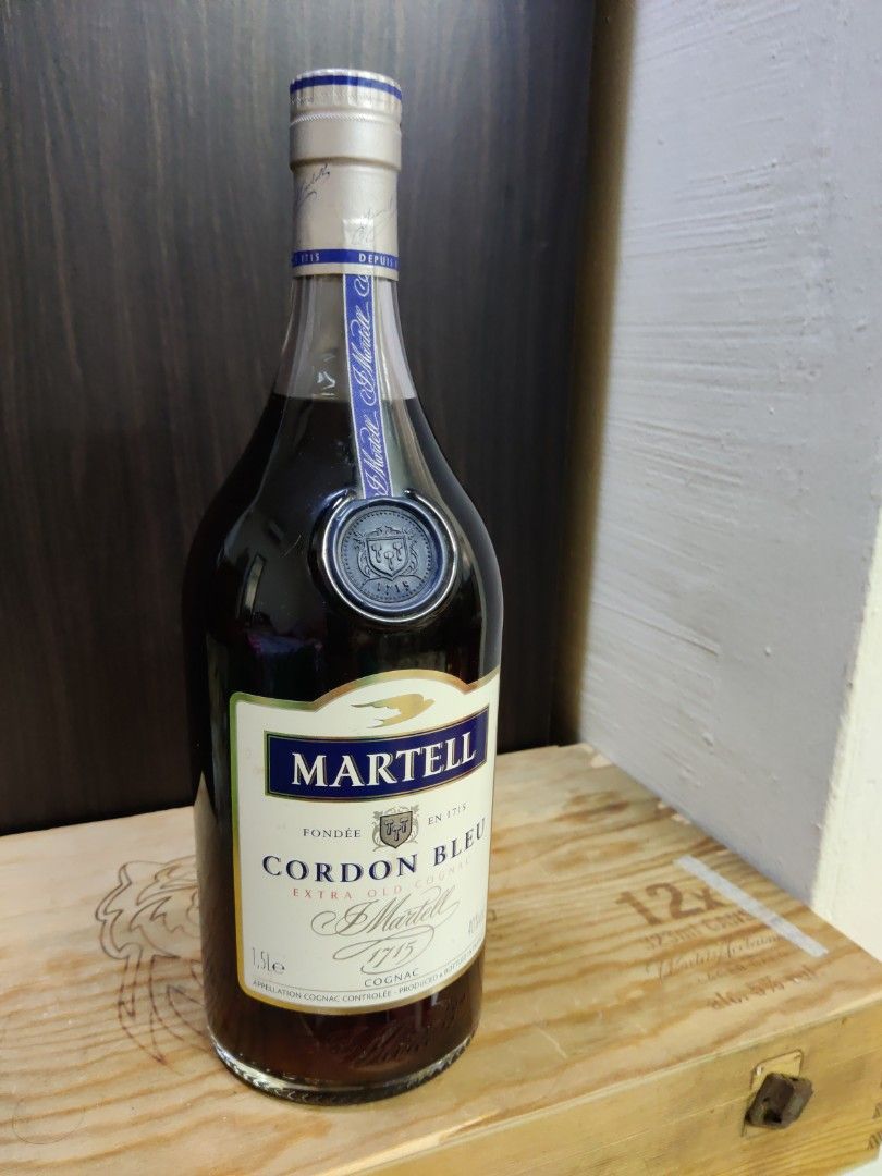 MARTELL cordon Bleu 1.5 LITER, Food & Drinks, Alcoholic Beverages on ...