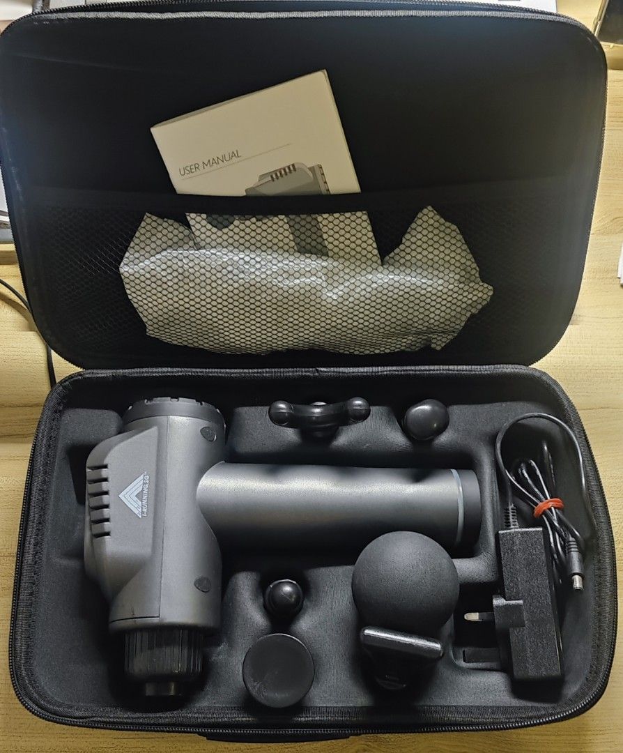 Massage gun, Health & Nutrition, Massage Devices on Carousell