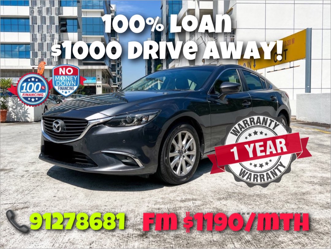 Mazda 6 Sedan 2.0 Standard (A), Cars, Used Cars on Carousell