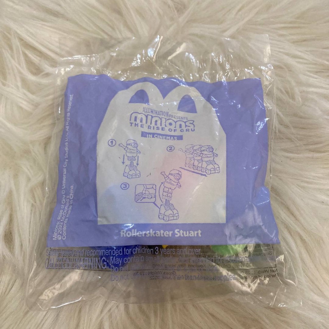 Mcd Happy Meal Minions The Rise of Gru, Hobbies & Toys, Toys & Games on ...