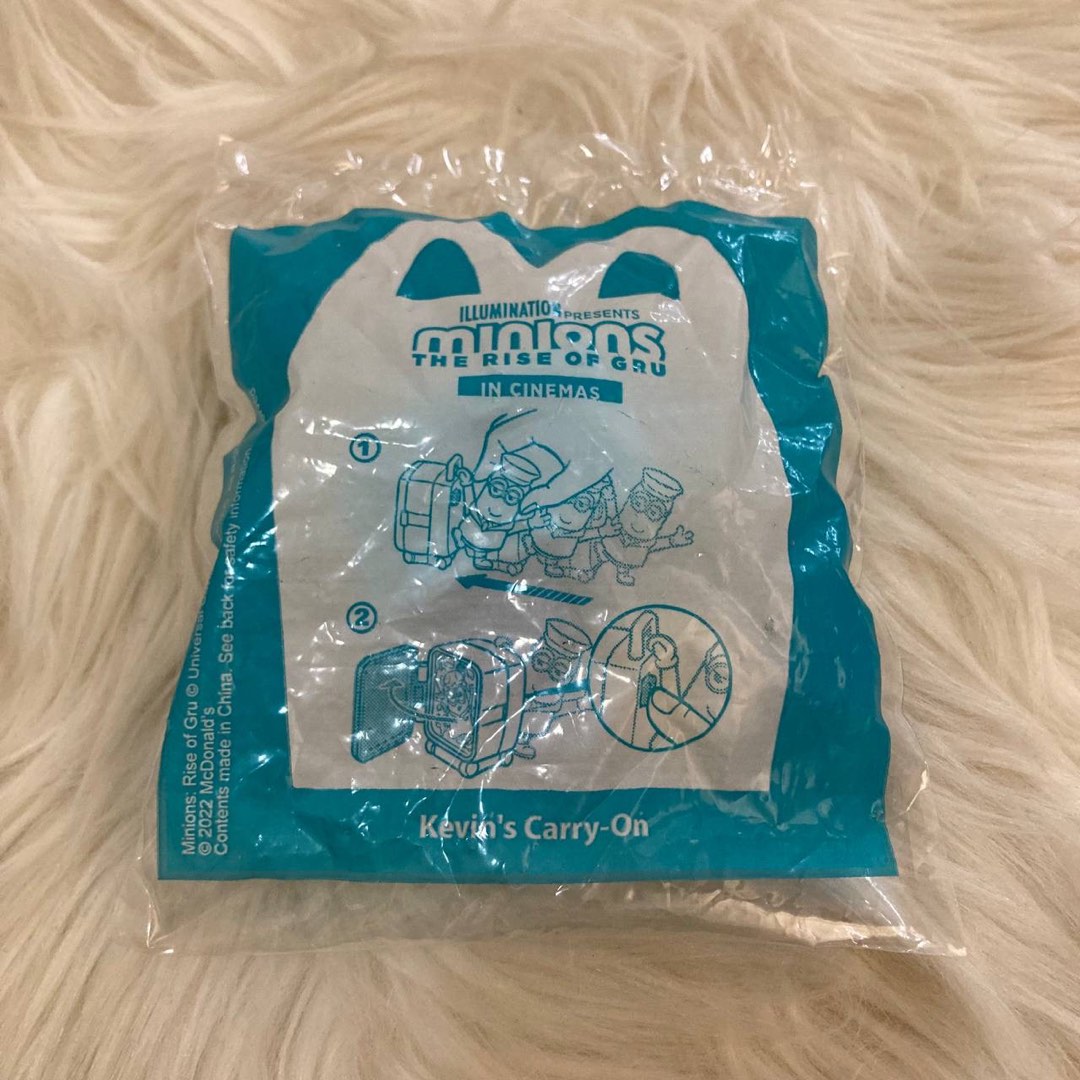 Mcd Happy Meal Minions The Rise of Gru, Hobbies & Toys, Toys & Games on ...