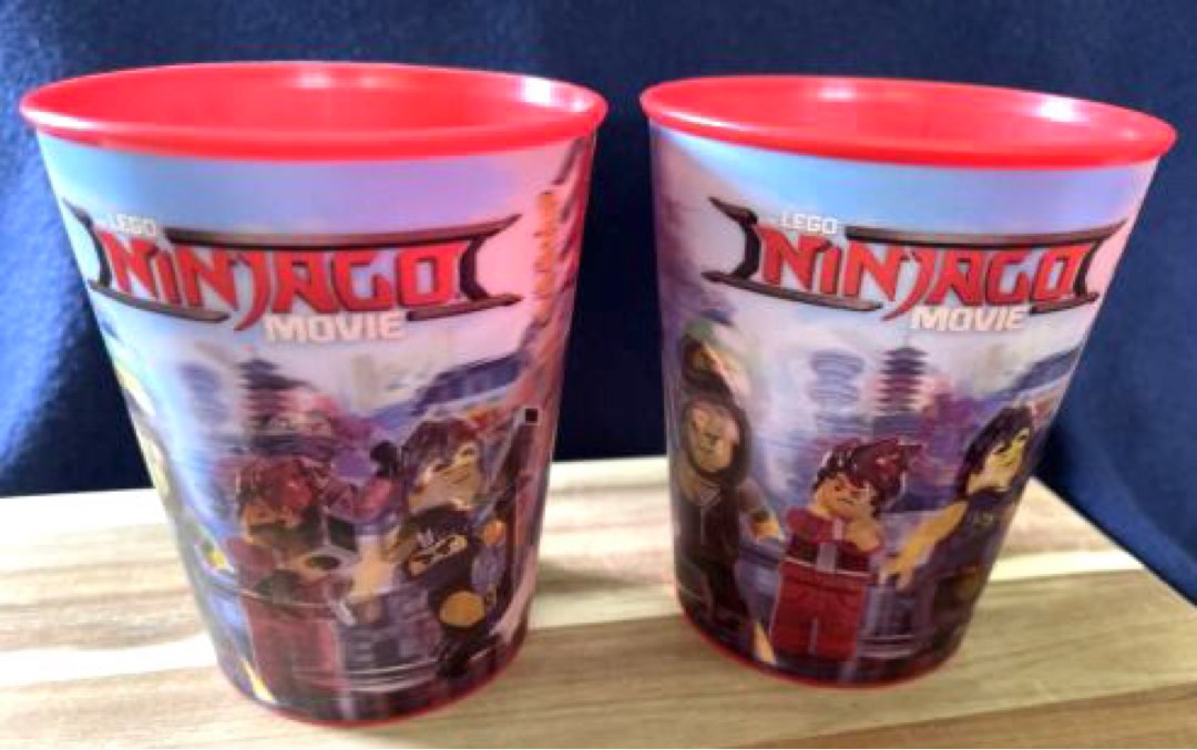 McDonald's ninjago movie lenticular cup and journal , Hobbies & Toys ...
