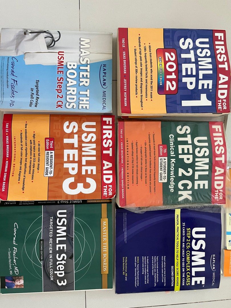 Medical textbook/ USMLE Step 1/2 cs/2ck/3 books/anaesthesia /FRCA ...
