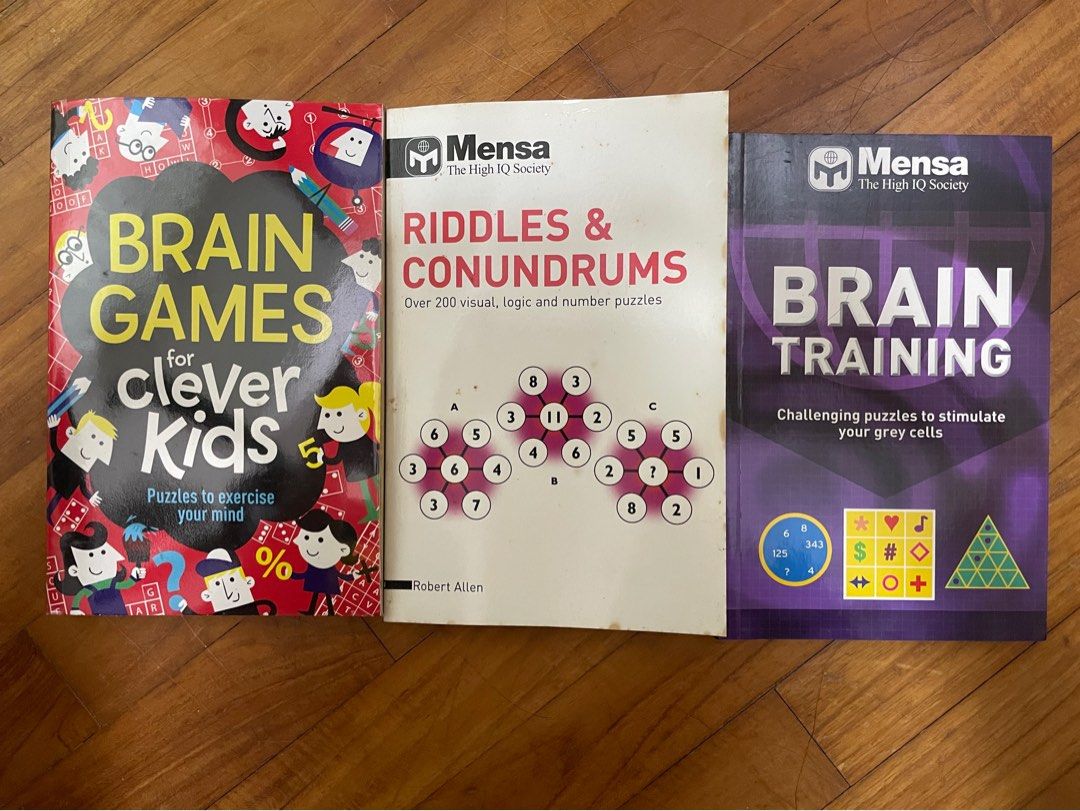 mensa and brain games books, Hobbies & Toys, Books & Magazines ...