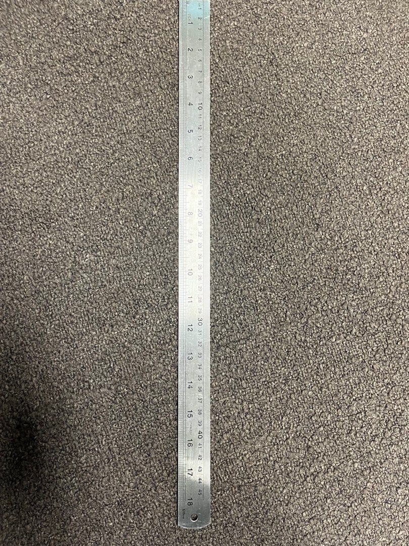 Metal rulers 60cm 45cm for paper cutting and model making, Hobbies ...