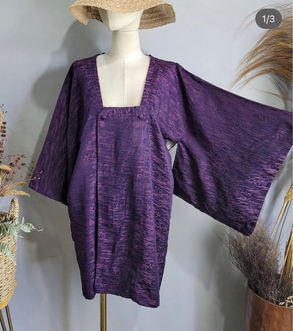 Michiyuki kimono, Women's Fashion, Dresses & Sets, Traditional & Ethnic ...