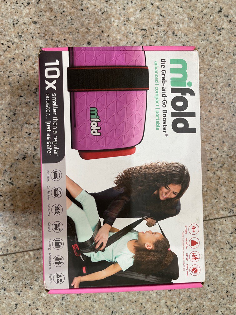 Mifold car booster seat, Babies & Kids, Going Out, Car Seats on Carousell