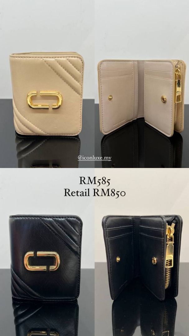 Mini Compact Wallet New , Luxury, Bags & Wallets on Carousell