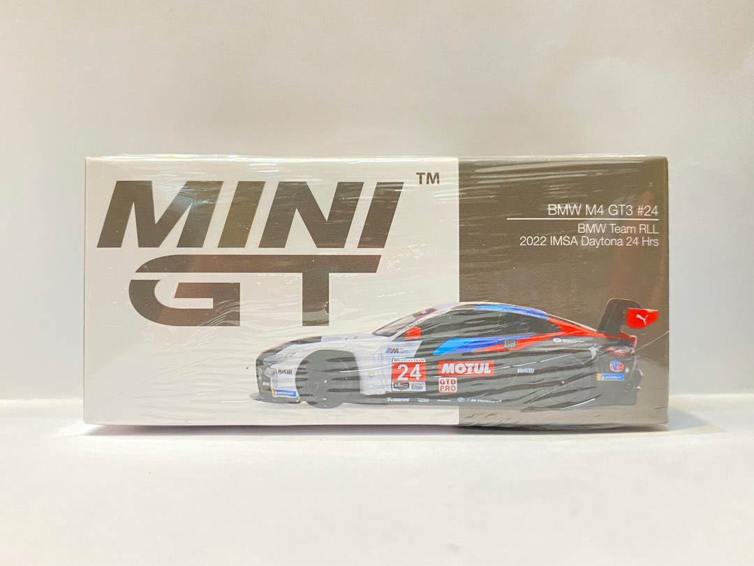 Mini GT #394 BMW M4 GT3 #24 BMW Team RLL 2022 IMSA Daytona 24 Hrs, 興趣及 ...