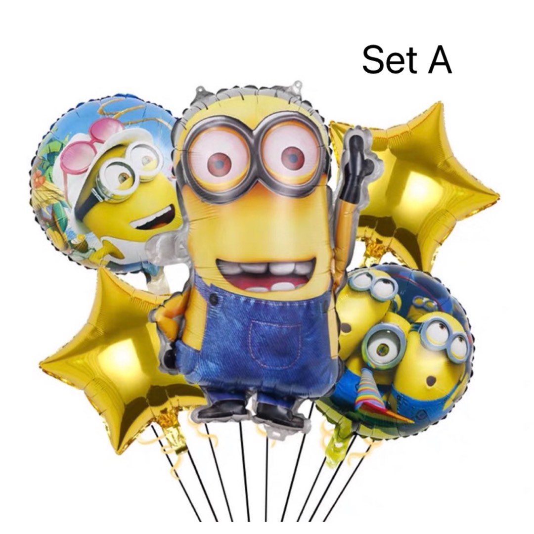 Minion balloon deco party, Hobbies & Toys, Stationery & Craft ...
