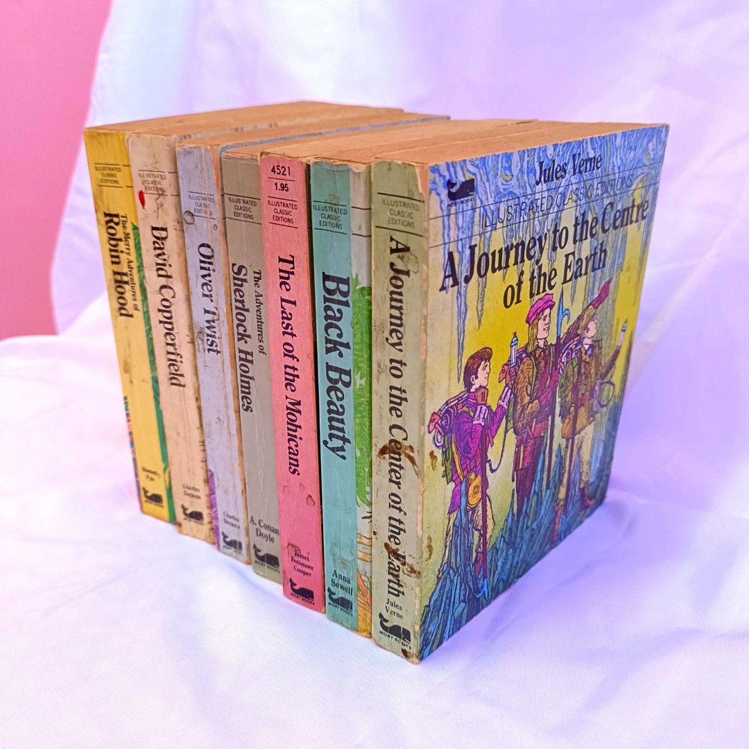 Moby Books Vintage Classic Story Books for Young Adults or Children ...