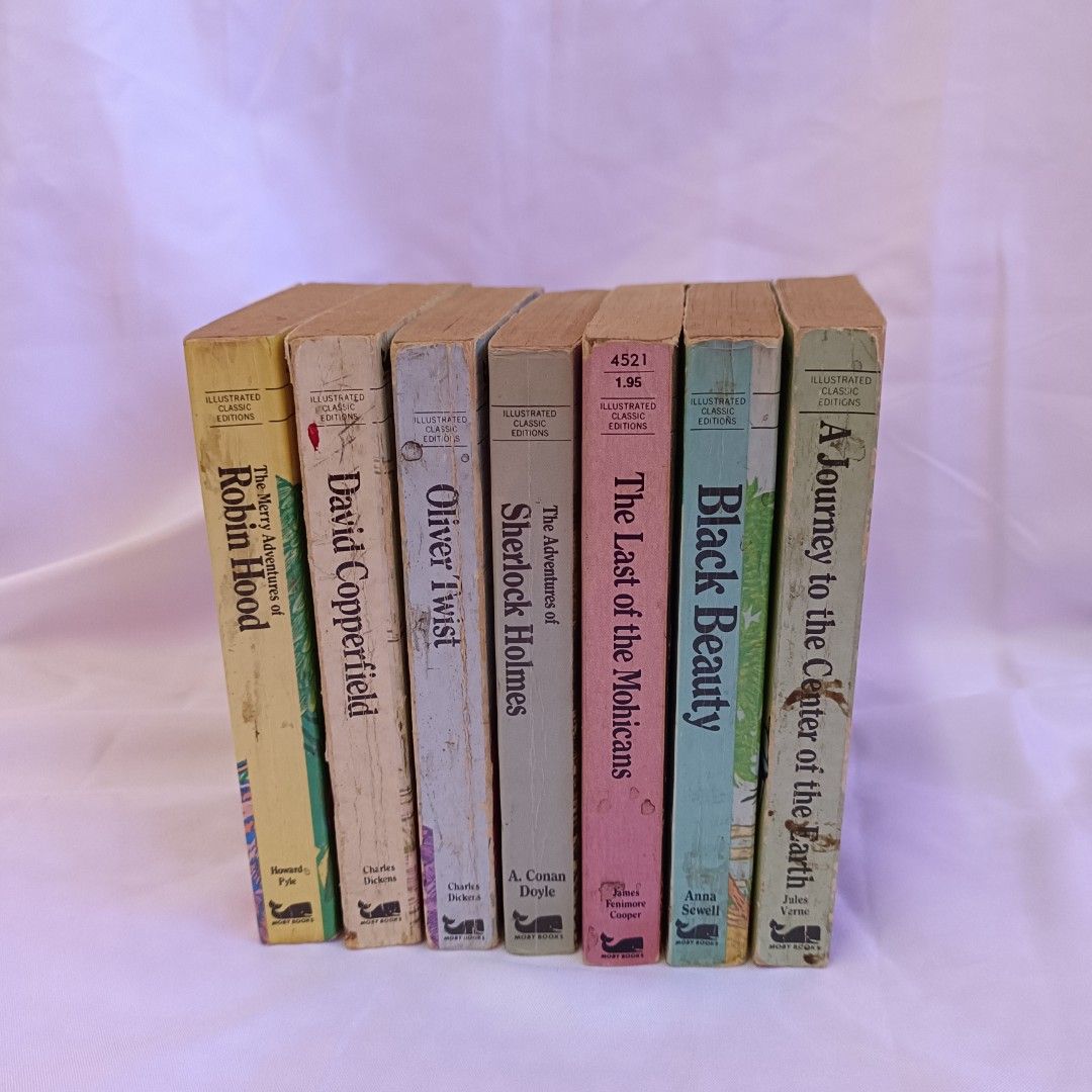 Moby Books Vintage Classic Story Books for Young Adults or Children ...