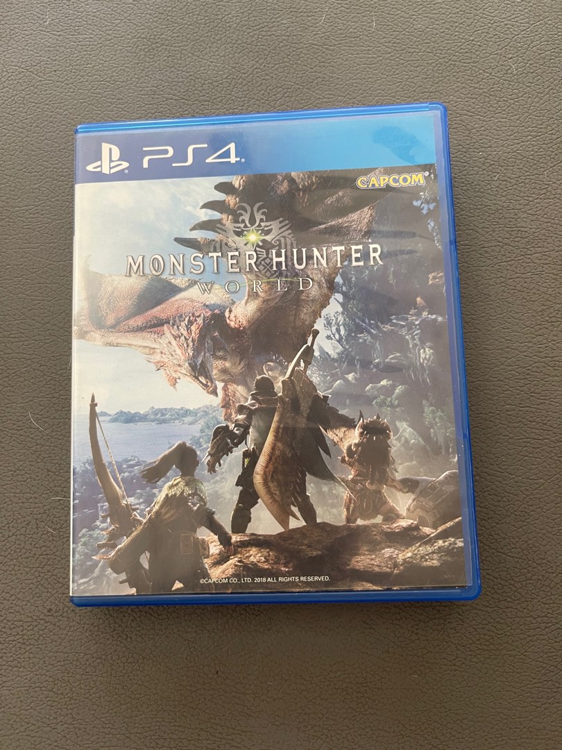 Monster Hunter - World PS4, Video Gaming, Video Games, PlayStation on ...