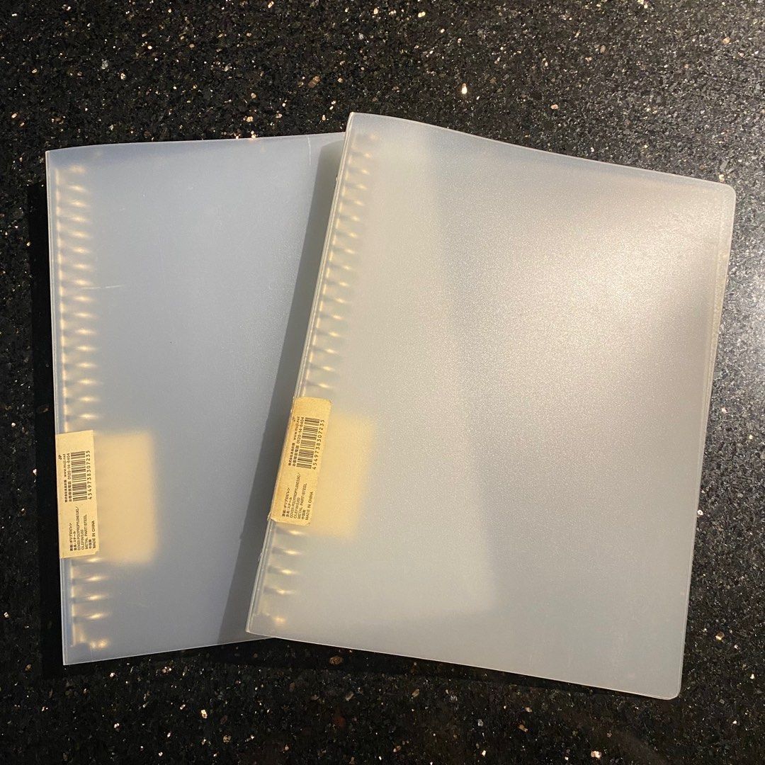 Muji B5 Binder File, Hobbies & Toys, Stationery & Craft, Stationery ...