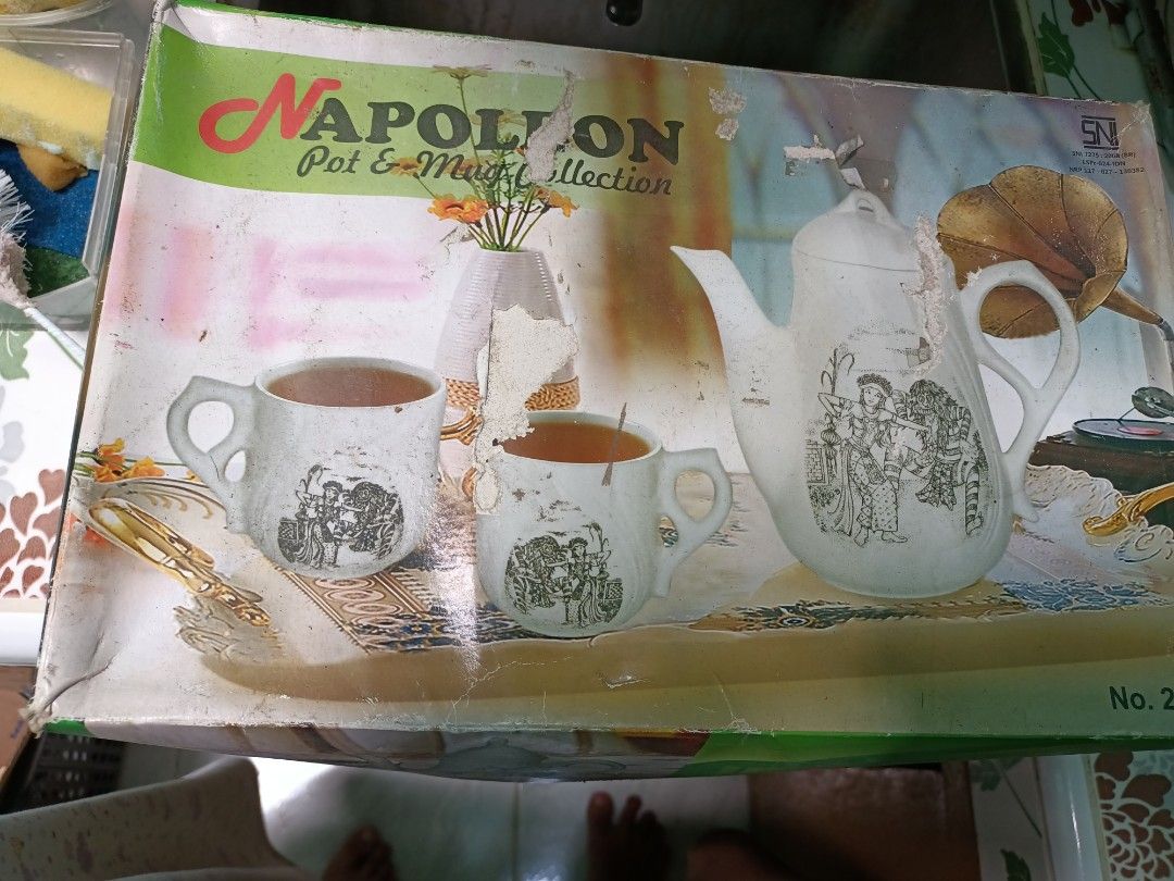NETT / Napoleon set / Tea set / teko gelas mug, Perabotan Rumah di ...