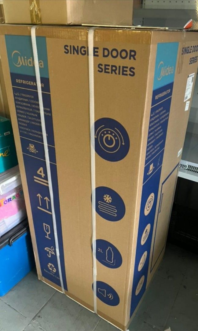 NEW IN BOX Midea Peti Sejuk Ais Fridge Refrigerator, TV & Home ...