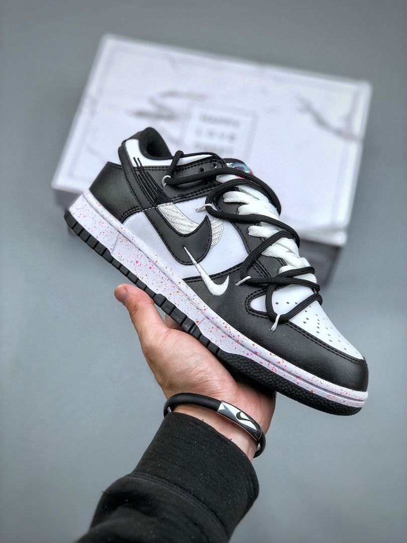 Nike Dunk Low "Multi Color" vibrant three hooks, Women's Fashion ...