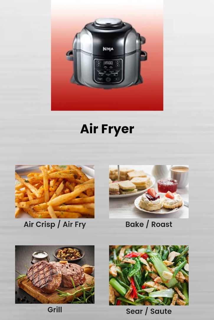 Ninja Foodi 8-In-1 6L Multi Cooker - OP300, TV & Home Appliances ...