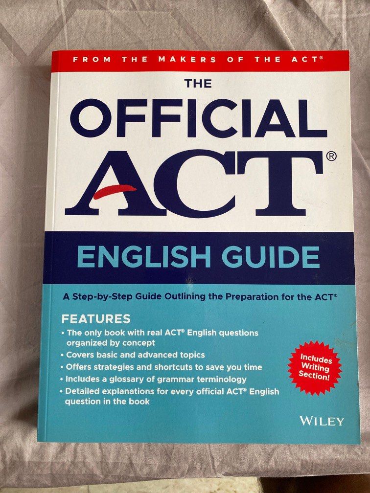 Official ACT English Guide, Hobbies & Toys, Books & Magazines ...