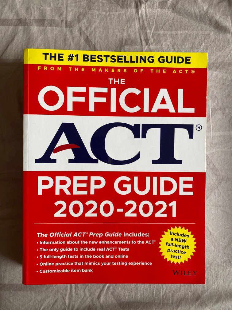 Official ACT Prep Guide 2020-2021, Hobbies & Toys, Books & Magazines ...