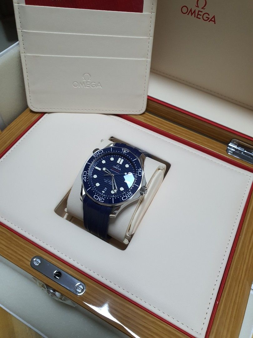 Omega Seamaster Smp300, Luxury, Watches on Carousell