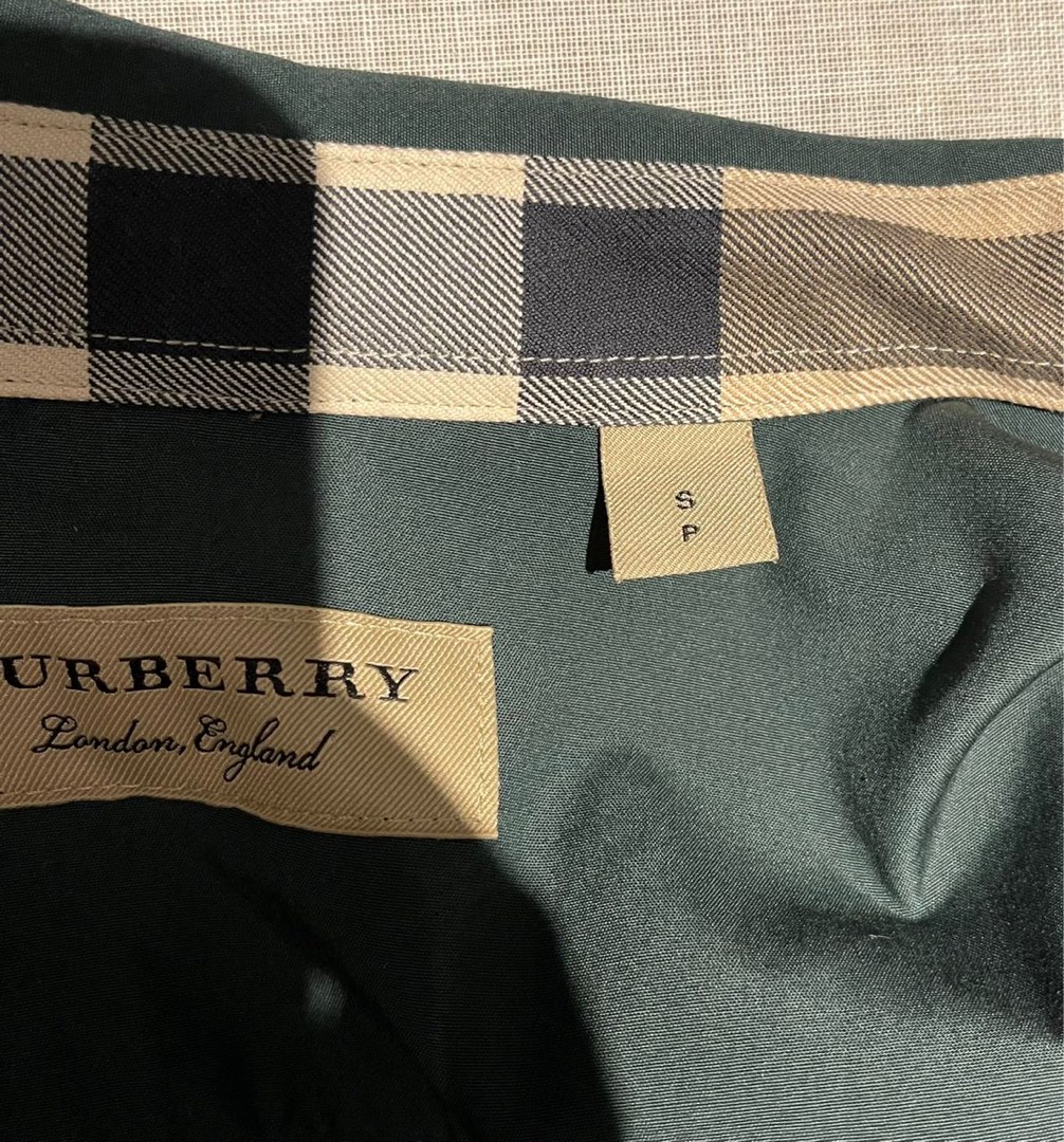 Original Burberry Shirt, Men's Fashion, Tops & Sets, Formal Shirts on ...