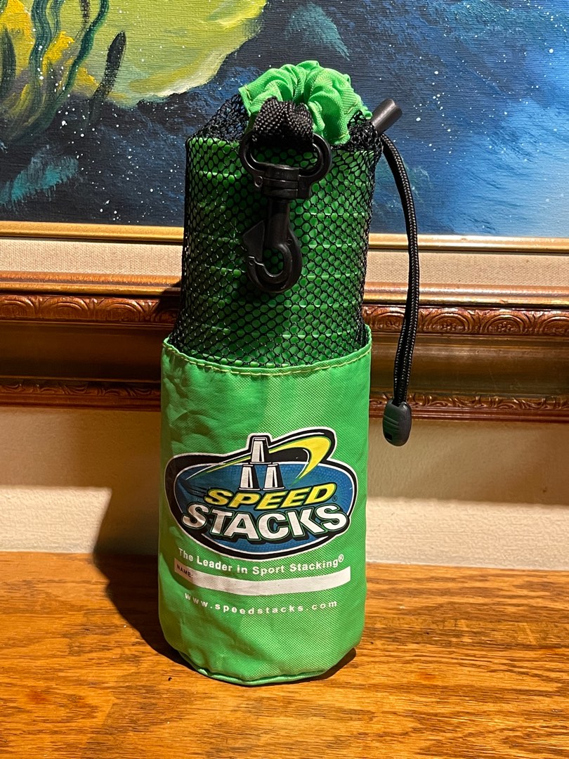 Original Speed Stacks with Bag, Hobbies & Toys, Toys & Games on Carousell