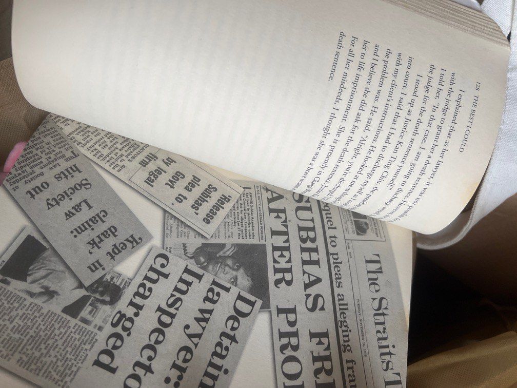 ORIGINAL Subhas Anandan The Best I Could Storybook Book Non fiction ...